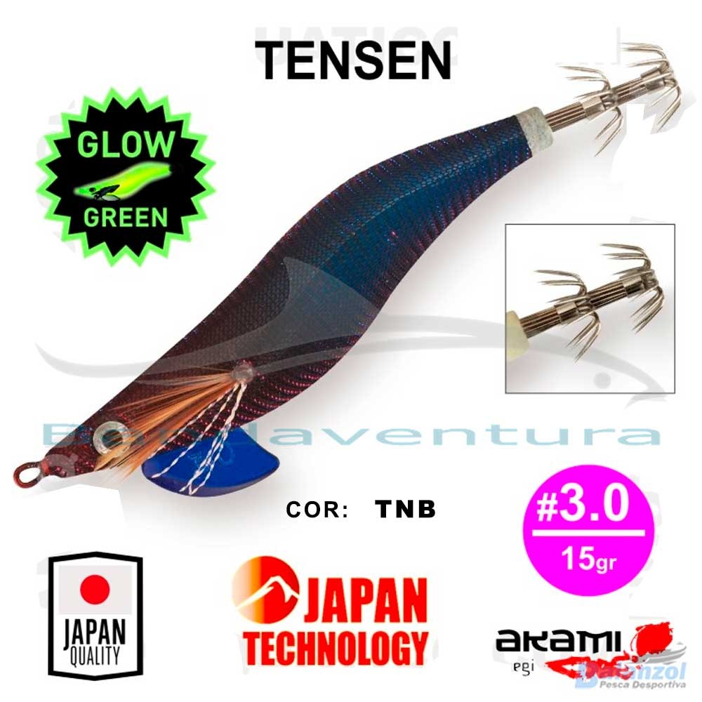 Akami Toneiras Tensen - Precisão na Pesca de Chocos e Lulas