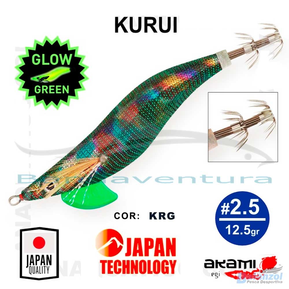 Akami Kurui Squid Jigs - Top Performance for Squid & Cuttlefish