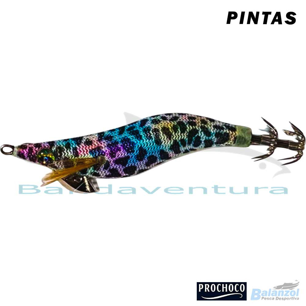 Prochoco Circus Pintas Lures for Squid and Cuttlefish