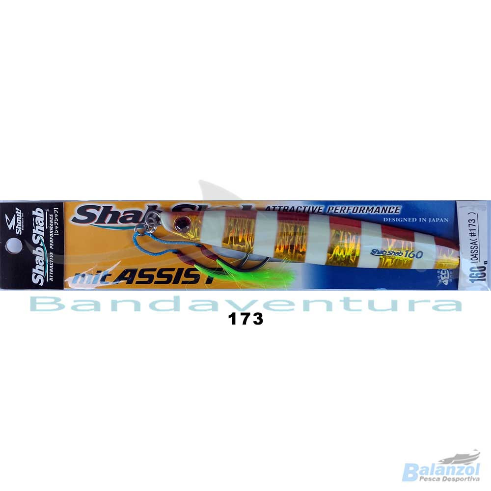 Shout Shab Shab with Assist Metal Jig for Jigging