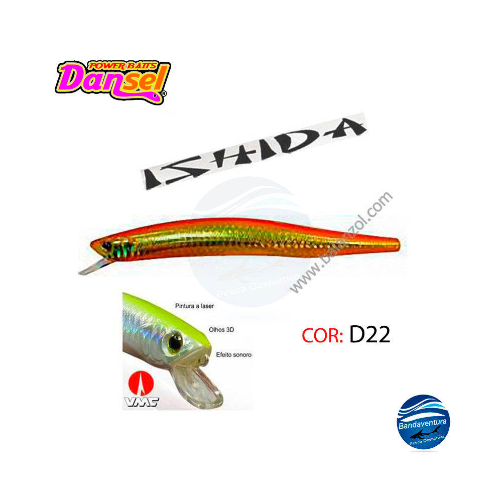 Dansel Ishida 12.5cm - 19g - Effective Fishing Lure